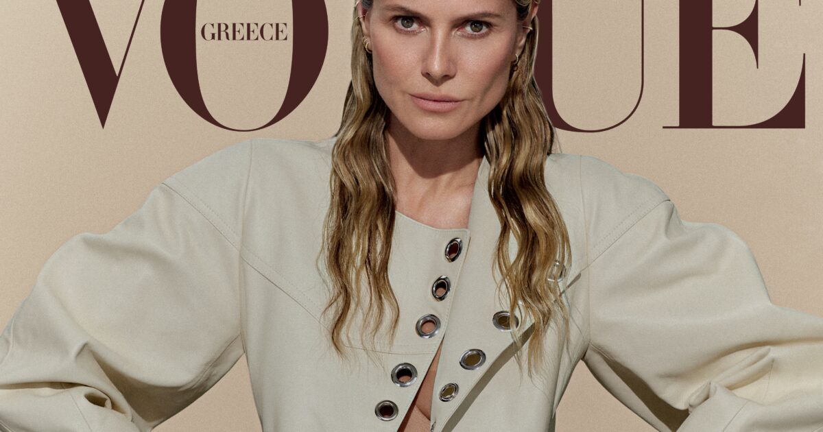 H Heidi Klum στην επετειακή Vogue Greece Απριλίου | VOGUE.GR
